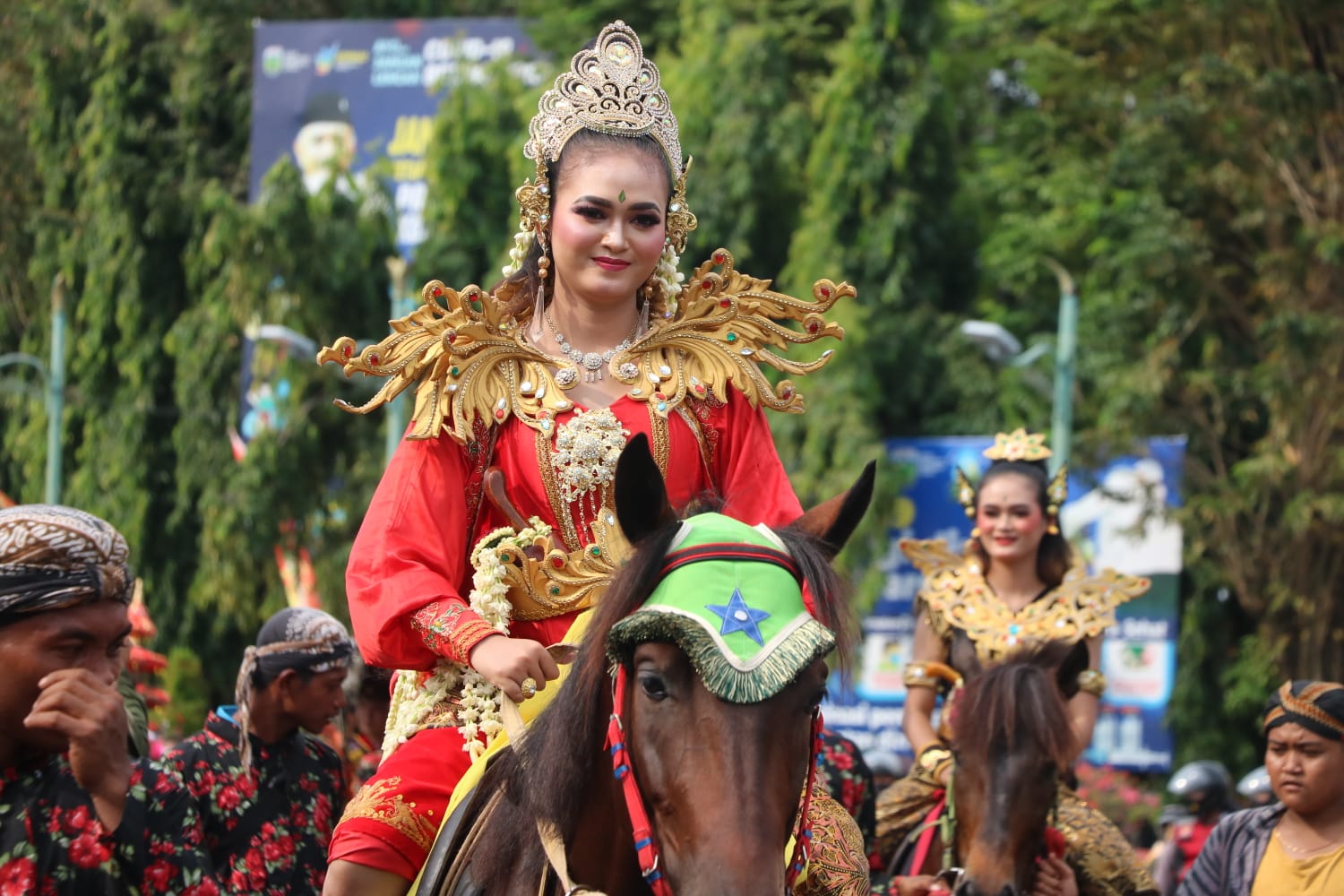 Gadis ini berperan sebagai Ratu Kalinyamat